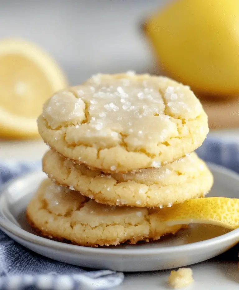 Lemon Ginger Cookies Recipe - cookingwithjessica.com