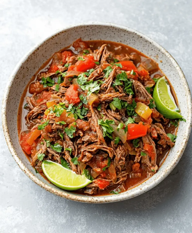 Slow Cooker Beef Machaca Recipe - cookingwithjessica.com