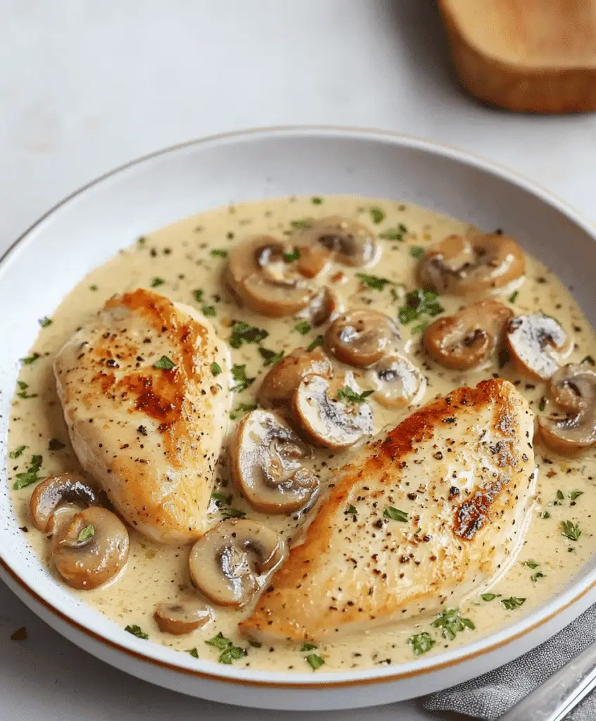 Creamy Chicken Diane Recipe - cookingwithjessica.com