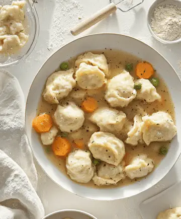 Drop Dumplings Recipe - cookingwithjessica.com