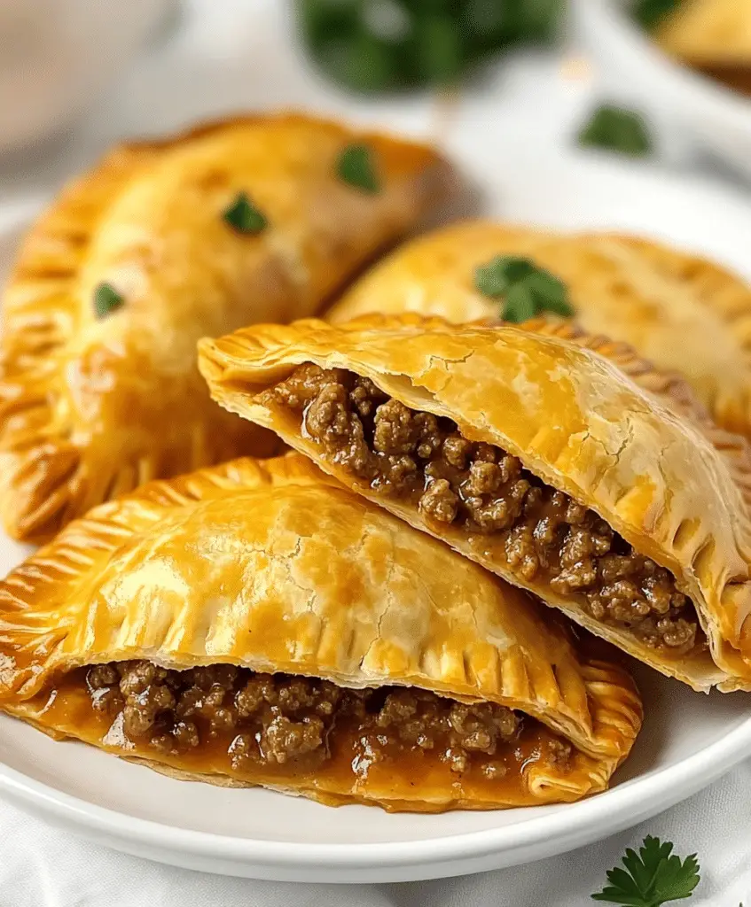 Easy Homemade Ground Beef Empanada Recipe - cookingwithjessica.com