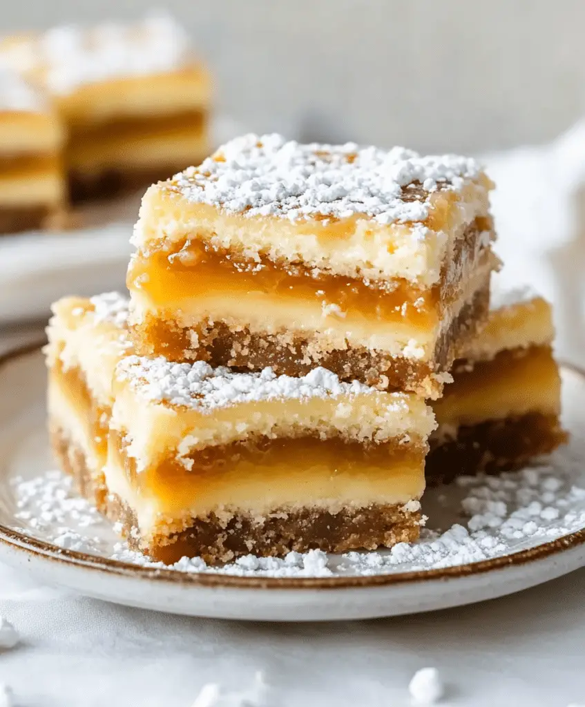 Gooey Salted Caramel Butter Cake Bars Recipe - cookingwithjessica.com