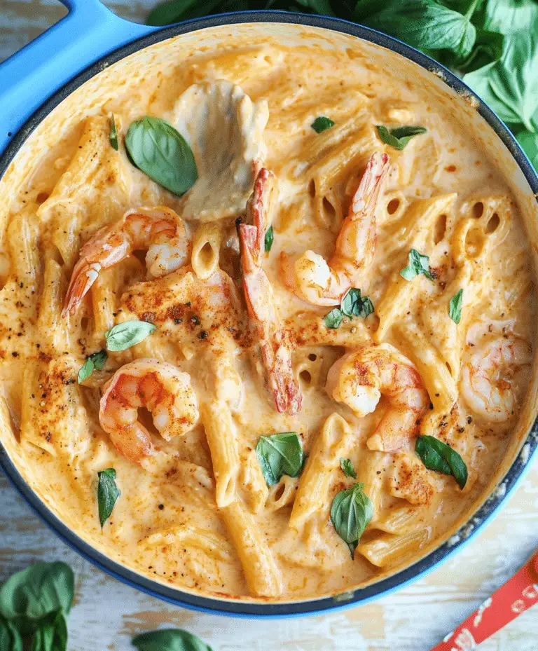 Creamy Marry Me Shrimp Pasta Recipe - cookingwithjessica.com