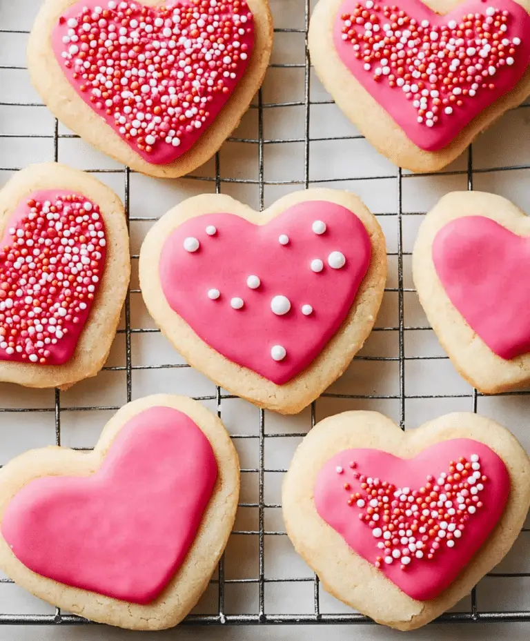 Heart-shaped Sugar Cookies: A Valentine’s Delight Recipe ...
