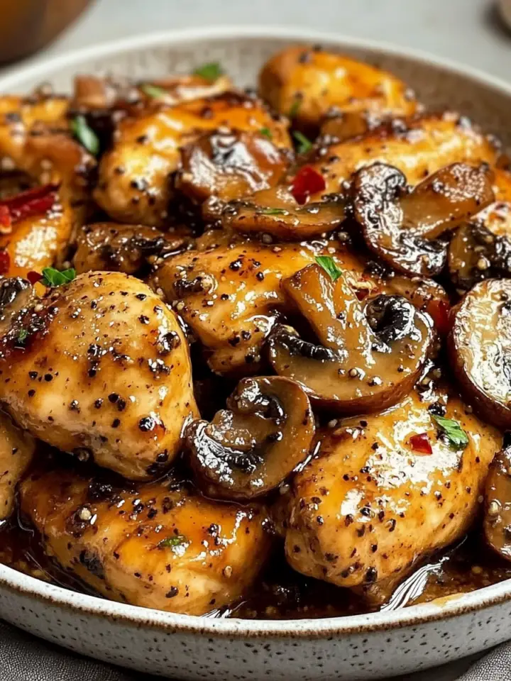 Creamy Garlic Chicken Recipe - cookingwithjessica.com