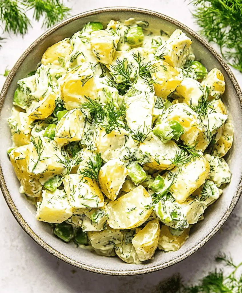 Dill Potato Salad Recipe - cookingwithjessica.com