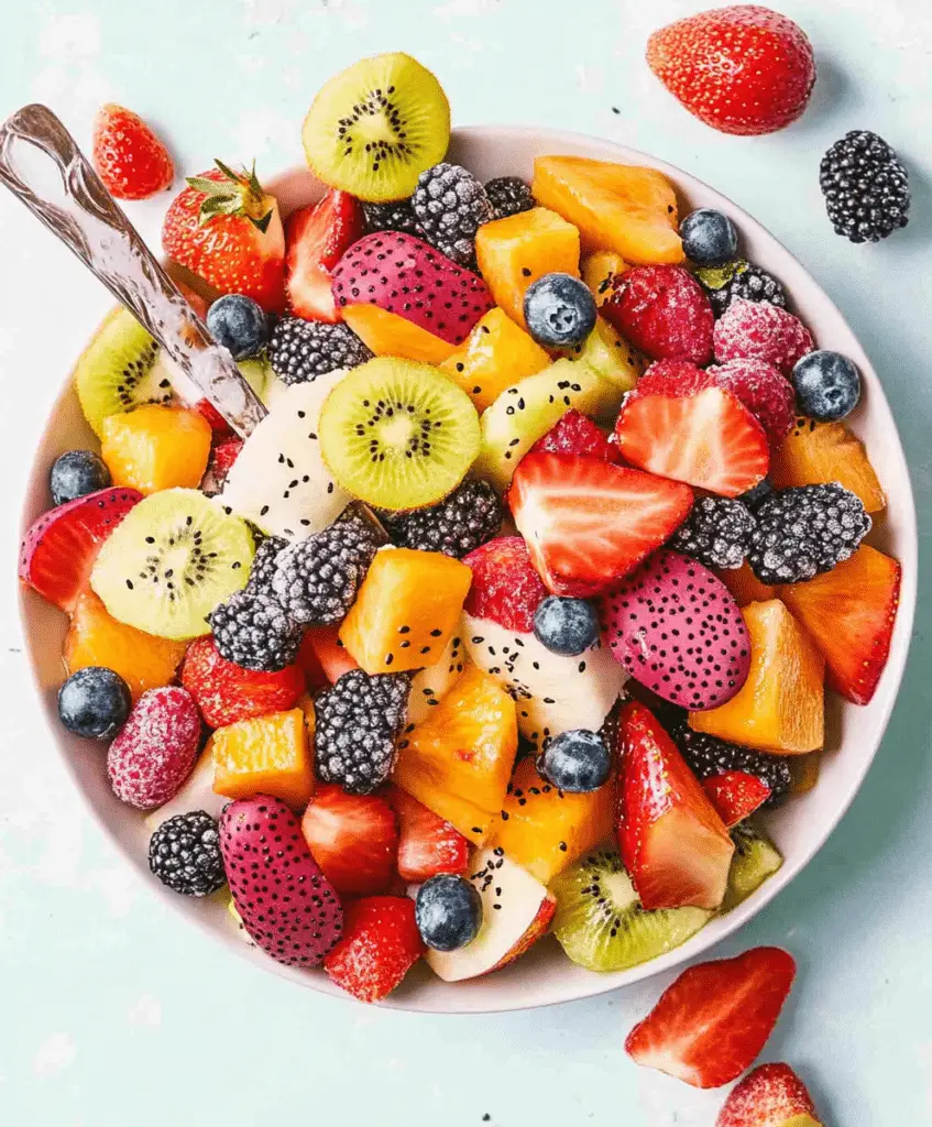 Perfect Summer Fruit Salad Recipe - cookingwithjessica.com