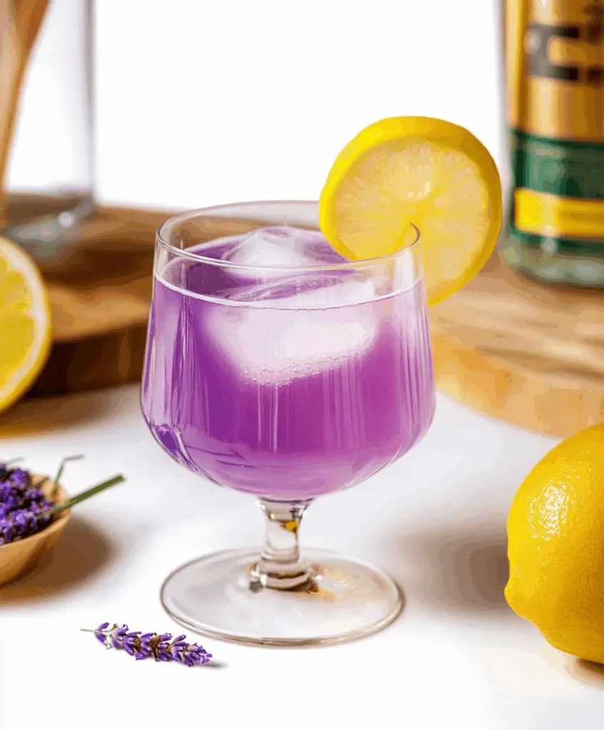 Lavender Spritz Cocktail Recipe - cookingwithjessica.com