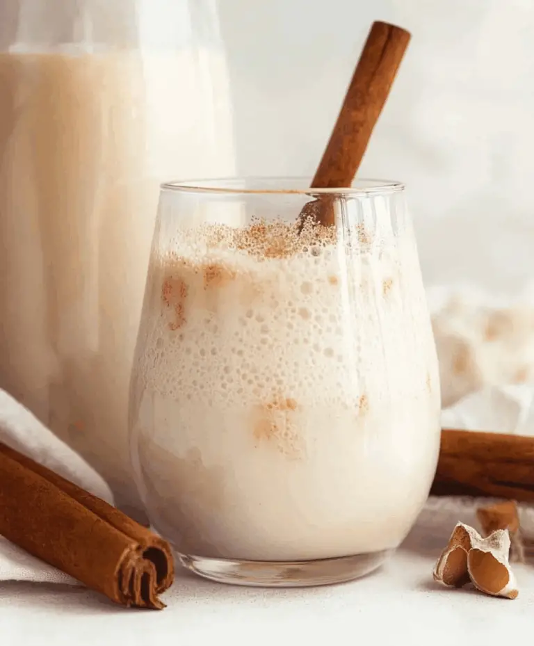 Refreshing Homemade Traditional Horchata Recipe - cookingwithjessica.com