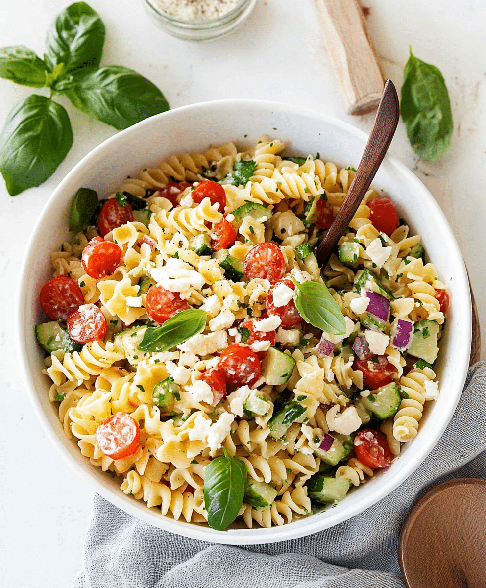 Awesome Pasta Salad Recipe - cookingwithjessica.com